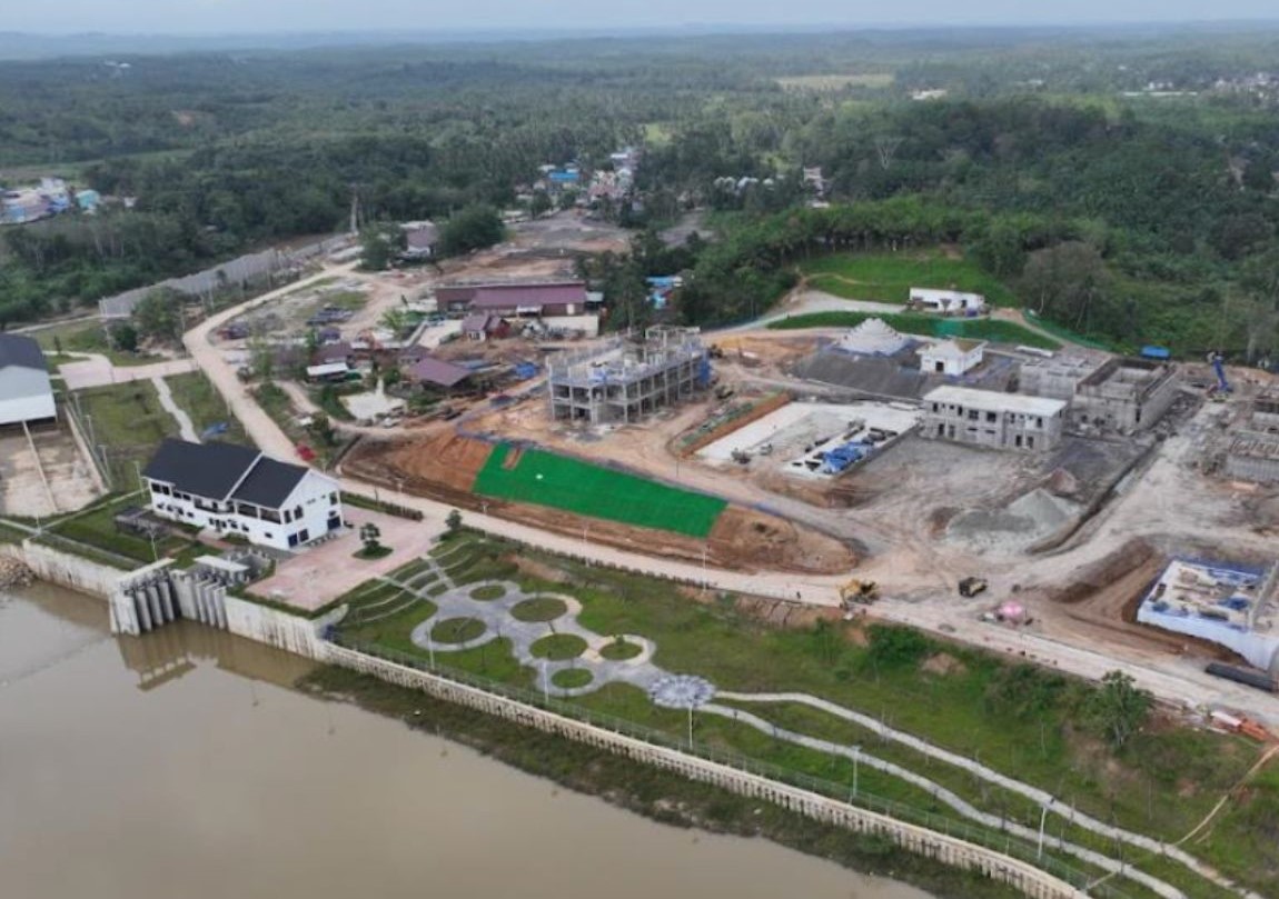 Kementerian PUPR Tuntaskan Pengerjaan Bendungan Sepaku Semoi di IKN | DISTORI