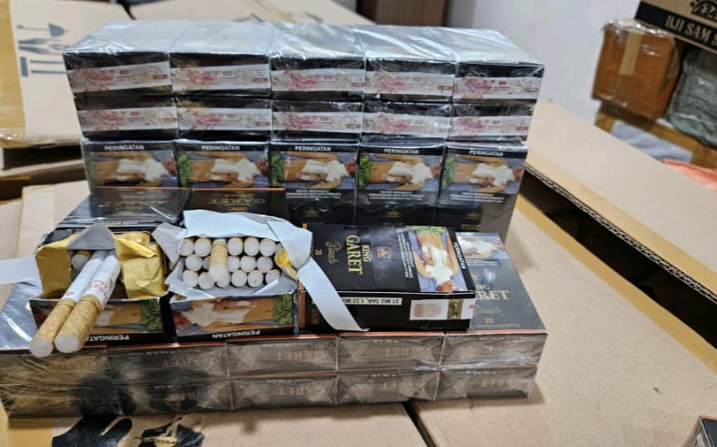Bea Cukai Makassar Gagalkan Peredaran Rokok Ilegal Senilai Rp 750 Juta | DISTORI